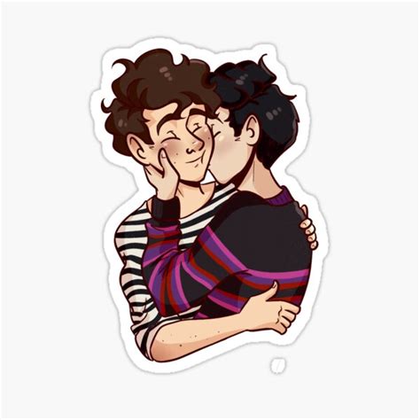 Phan Cheek Kiss Sticker For Sale By Laurainlilac Redbubble