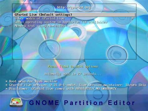 How To Resize Activeprimary Root Partition Using Gparted Utility