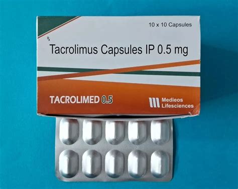 Tacrolomus 1mg Capsule At ₹ 1000strip Pangraf Capsule In Jaipur Id