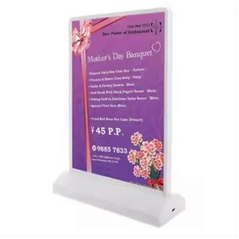 Metal Led Table Standee At ₹ 3000 Piece In Agra Id 2853487864897
