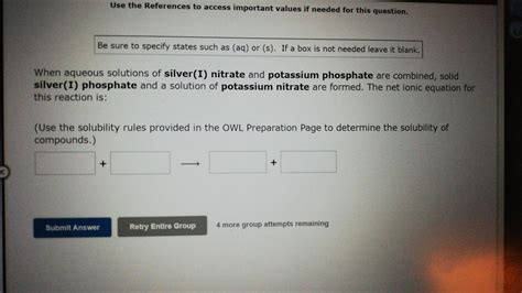 Solved Write The Net Ionic Equation For The Following Chegg