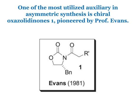 Chiral Auxiliary Ppt