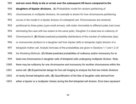 Daughters Of Multipolar Divisions Are Likely To Bear Nullisomies Or