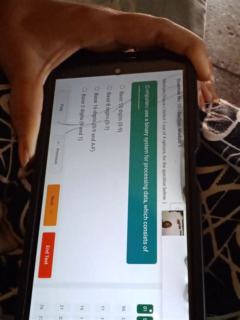 Computers Use A Binary System For Processing Data Which Consists Of Base Digits 0 9 Base 8