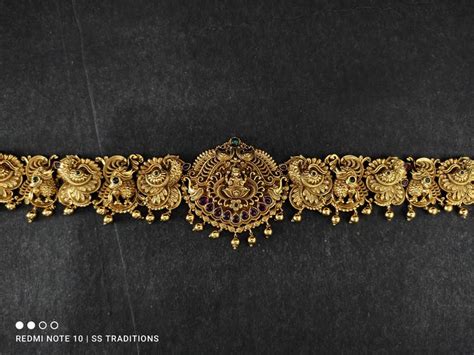Antique Laxmi Hip Chainsaree Challa Kamarbandhkamarpatta Belly Chain