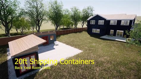 Design Shipping Container Home Or Container Office Using D5 By