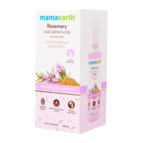 Mamaearth Rosemary Hair Growth Oil With Rosemary And Methi Dana 150ml