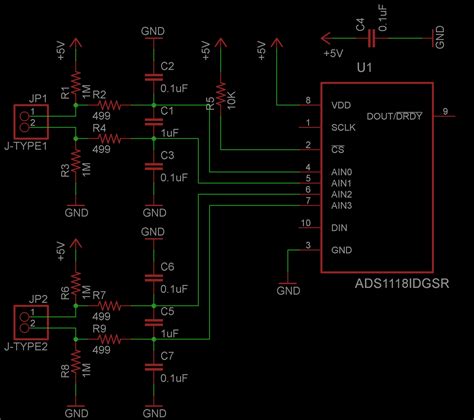 How To Calculate J Type Thermocouple Temperature Using ADS1118 Data