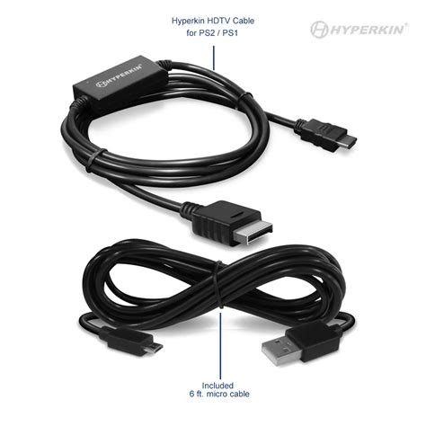 Playstation 1 Playstation 2 Hdmi Cable Hyperkin Retro Island Gaming