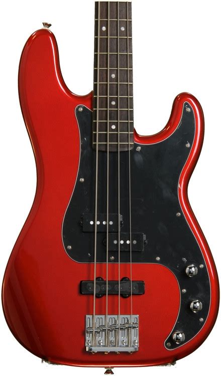 Squier Vintage Modified Precision Bass Pj Candy Apple Red Sweetwater