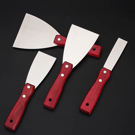 腻子刀油灰刀不锈钢刮刀灰铲刮腻子工具油漆工批灰刀清洁刀小铲刀 虎窝淘