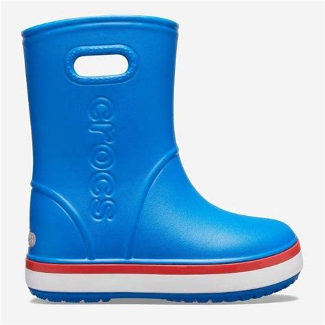 Резиновые сапоги детские Crocs Kids’ Crocband Rain Boot 205827-4KD 29 ...