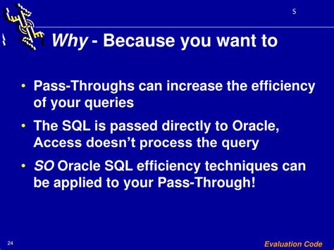 Ppt Ms Access Pass Through Queries Powerpoint Presentation Free