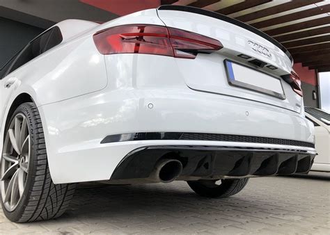 Ecs Tuning Gloss Black Rear Spoiler A4 S4 B9 44 Off
