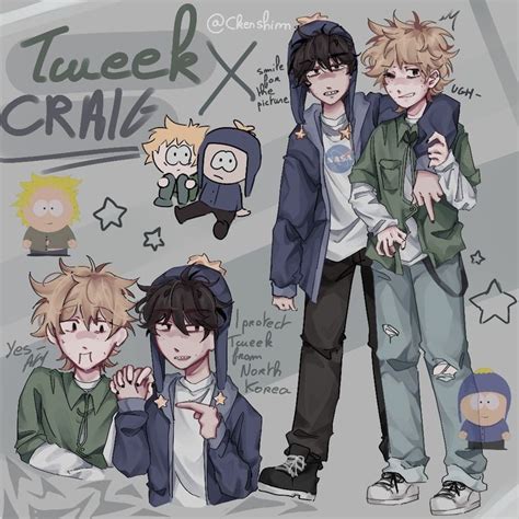 Pin By Kayluhhh On Tweek X Craig Creek South Park Tweek South Park