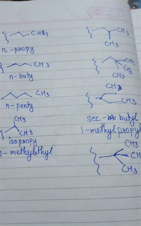 Alkyl Group Structure