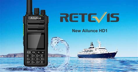New Retevis Ailunce HD1 Digital Mobile Radio Dual Band Walkie Talkie