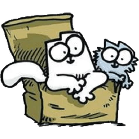 Sticker Maker Simons Cat