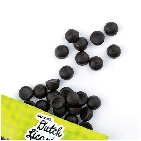 Gustafs Dutch Licorice Drops 52 Oz Bag Bestcandyshop