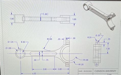 Steps To Build This Part In Solidworks Chegg Com