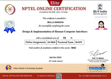 Snigdha Bollu On Linkedin Learningneverstops Nptel