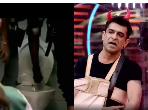 Bigg Boss 14 Eijaz Khan Asks Jaan Kumar Sanu To Dip His Hand In Toilet