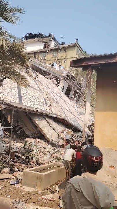 မန္တလေး Sky Villa Condo ပြိုကျမှု နောက်ကျောဘက် မြင်ကွင်း၊ Youtube