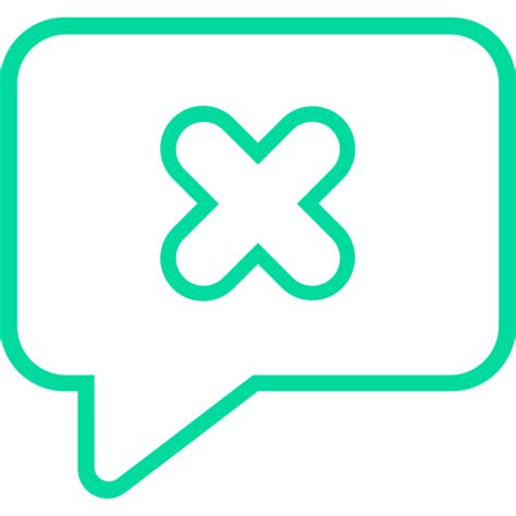 Message Delete Generic Color Outline Icon