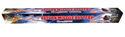 300 Shot Saturn Missile Battery Miracle Miller Fireworks