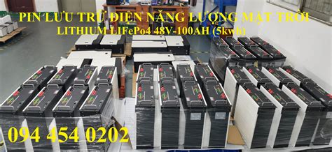 Pin Lưu Trữ Điện Năng Lượng Mặt Trời Giải Pháp Hiệu Quả Cho Tương Lai