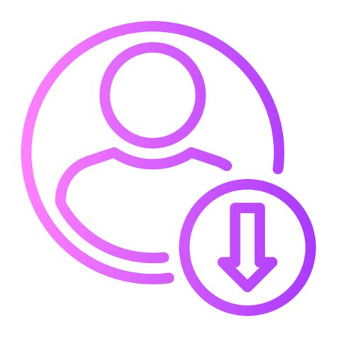 Reduction Generic Gradient Outline Icon