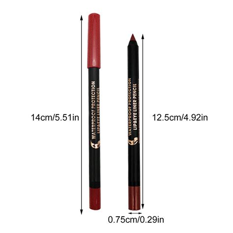 15 Color Gel Pen Eye Shadow Pen Non Smudging Can Be Sharpened
