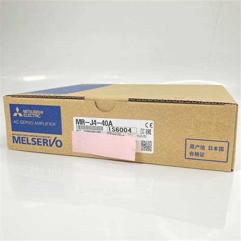 Mr J4 40a 2023年製 Melservo J4シリーズ サーボアンプ 汎用インタフェース 三菱電機 中古fa機器・制御機器の高価