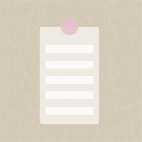 Minimalist Checklist With Soft Colors Free Photo Illustration Rawpixel
