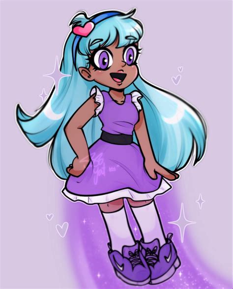 Bliss From Powerpuff Girls Powerpuff Girls Purple Girls Powerpuff