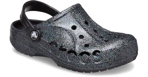 Crocs™ Baya Glitter Clog In White Lyst