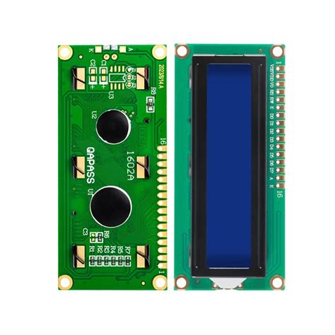LCD1602 LCD дисплей със синя подсветка FlubCraft
