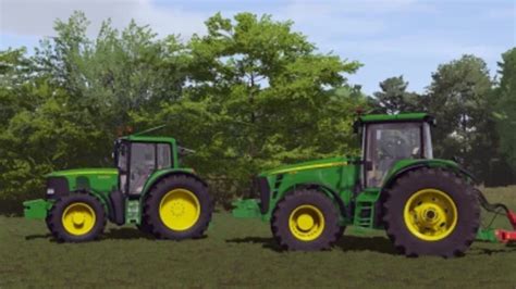 Fs22 John Deere 8030 Series Pack V 1000 John Deere Mod Für Farming