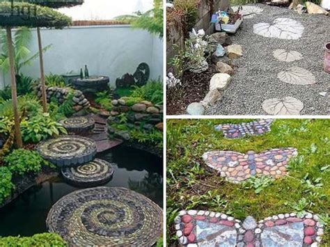 23 Diy Stepping Stones To Brighten Any Garden Walk Amazing Diy