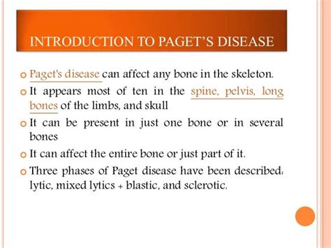 Pagets Disease Causes Symptoms Diagnosis And Treatment