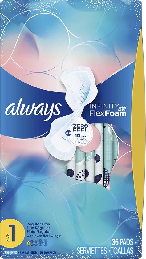 Always Infinity With Wings Regular 36 Count Uk Grocery
