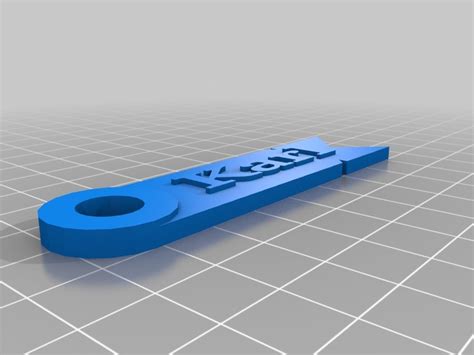 Free 3d File Key Chain 🔑・object To Download And To 3d Print・cults