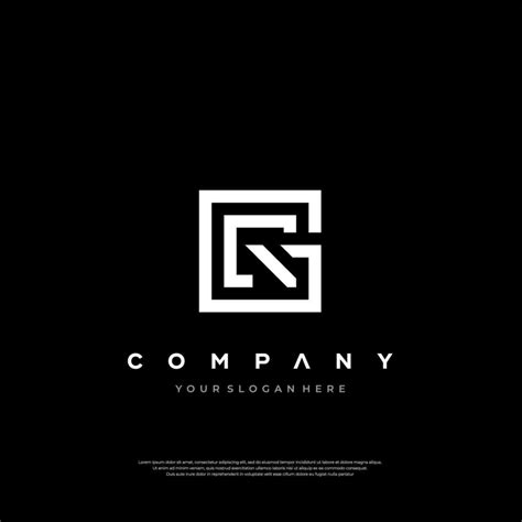 Gcr Monogram Logo 46453270 Vector Art At Vecteezy