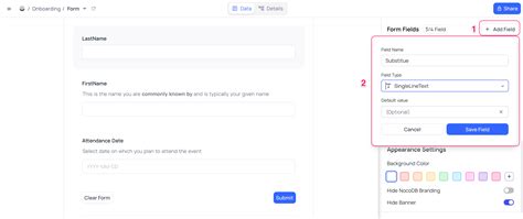 Form NocoDB