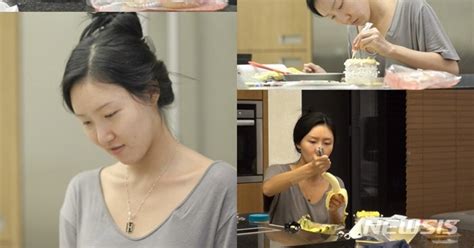 나혼자산다 화사 친언니 위한 케이크 만들기→결국 먹방