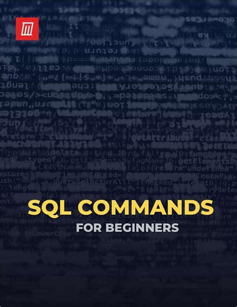 SQL Commands For Beginners Free Cheat Sheet