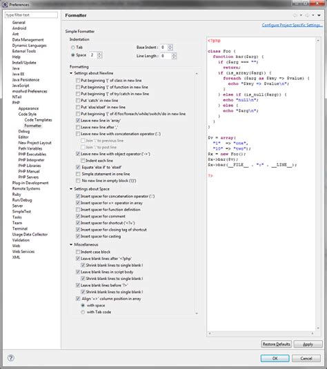 eclipse code formatter on save svfiko