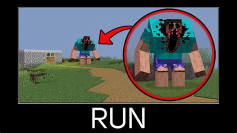 Minecraft Wait What Meme Part 460 Scary Mutant Herobrine Youtube