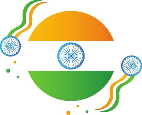 India Flag Logo Vector Art Icons And Graphics For Free Download