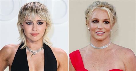 Miley Cyrus Sends Britney Spears Love During Super Bowl Performance Watch